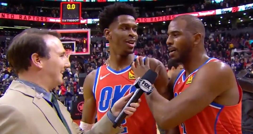 Ovationné à OKC, Chris Paul a laissé de bons souvenirs au Thunder