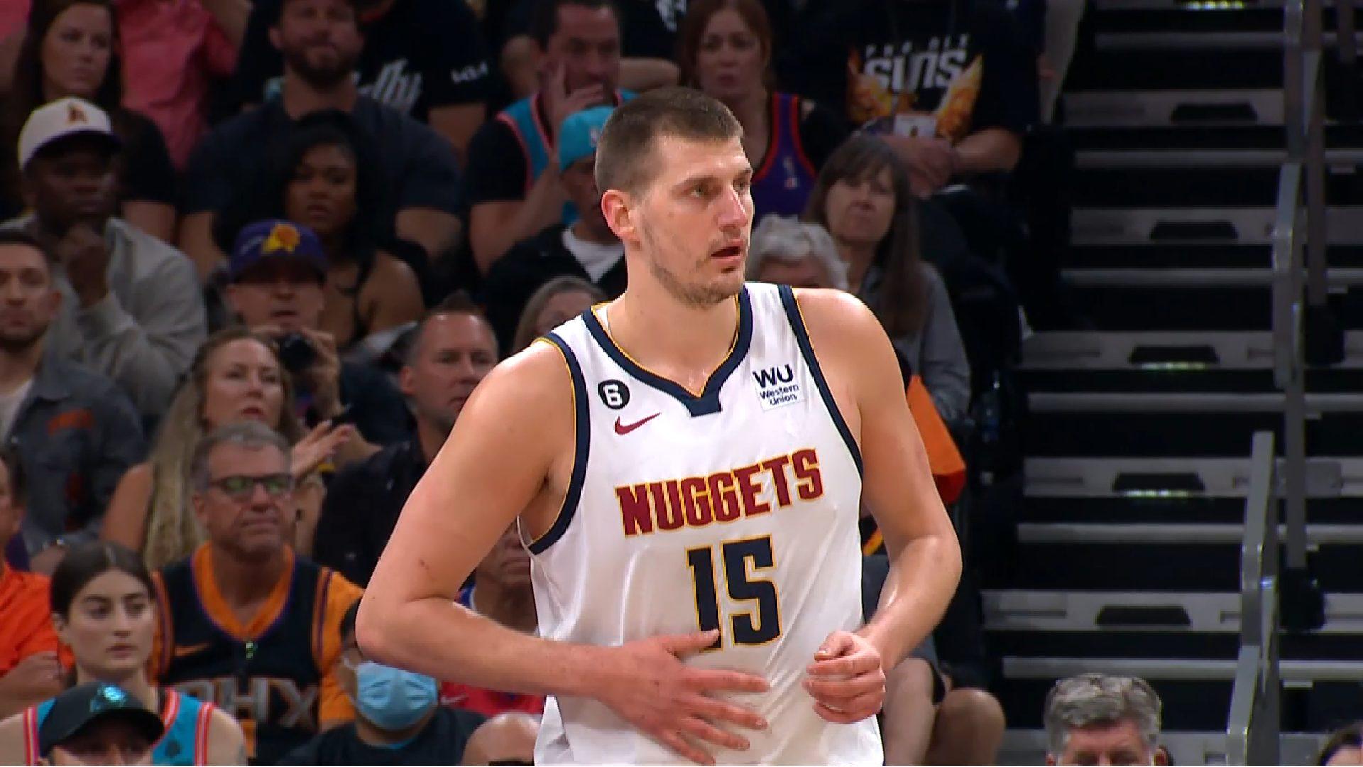 Nikola Jokic a brillé face aux Pistons… en ne tentant que trois tirs