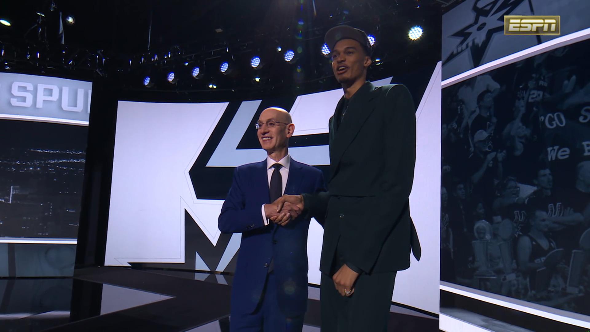 Victor Wembanyama est le premier choix de la Draft 2023