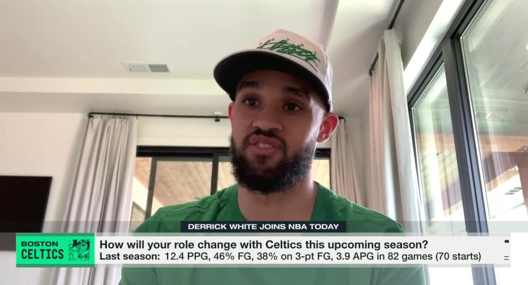 Derrick White aimerait prolonger à Boston