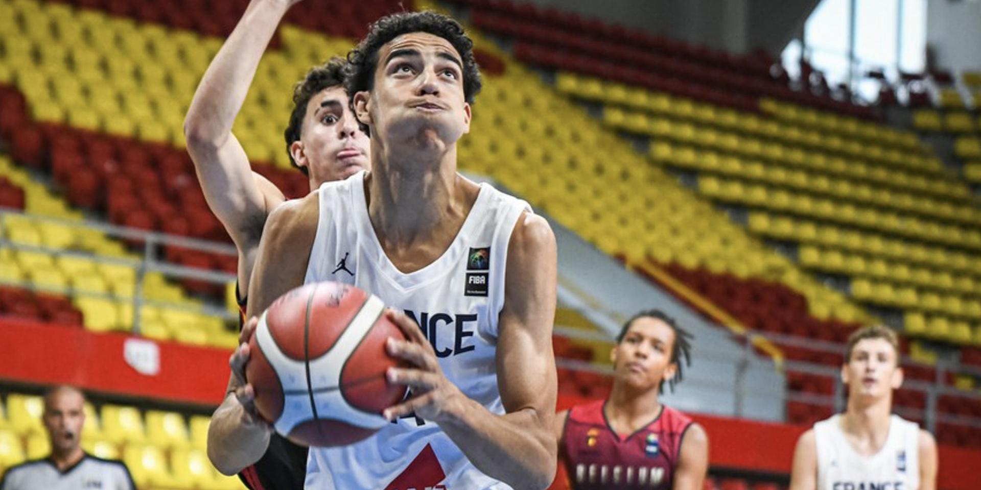 Nathan Soliman (Pôle France) colle 15 points pour sa première en NM1... à seulement 14 ans