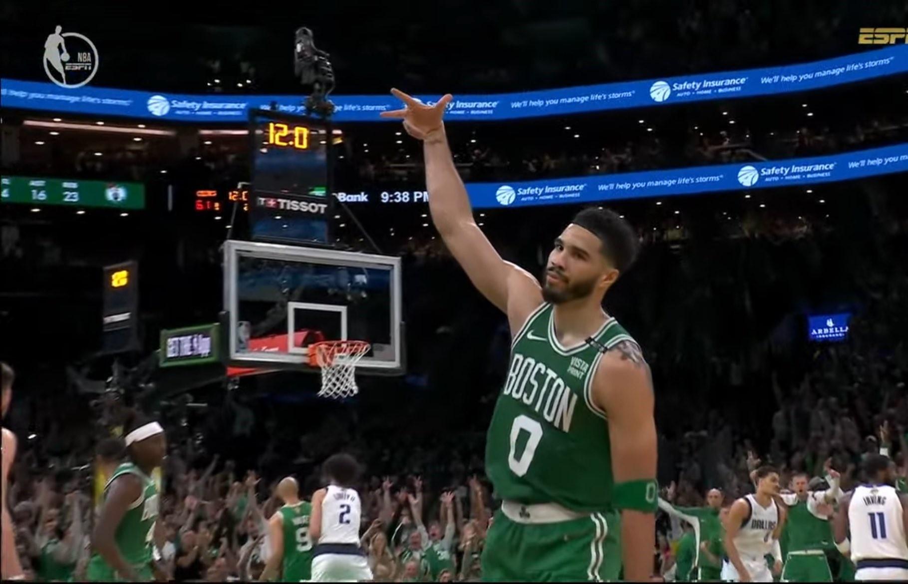 Jayson Tatum "s’est vu champion" après l’élimination des Nuggets