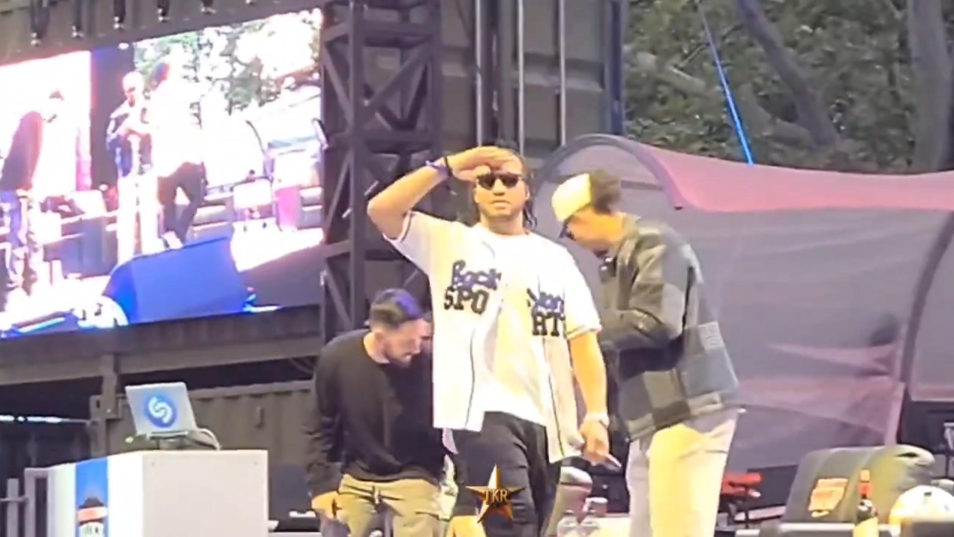 Quand Jalen Brunson et Josh Hart tournent leur podcast à... Central Park