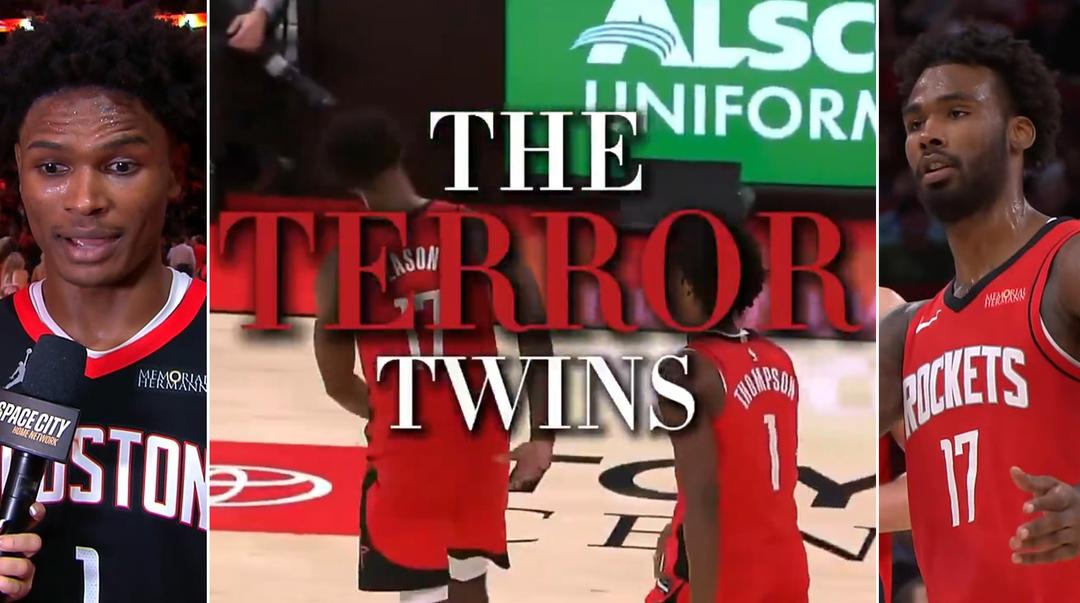 Amen Thompson et Tari Eason, les "Terror Twins" de Houston
