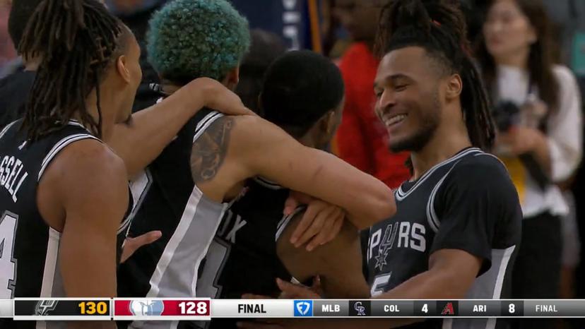 De'Aaron Fox plante le game winner, les Spurs gagnent à Memphis
