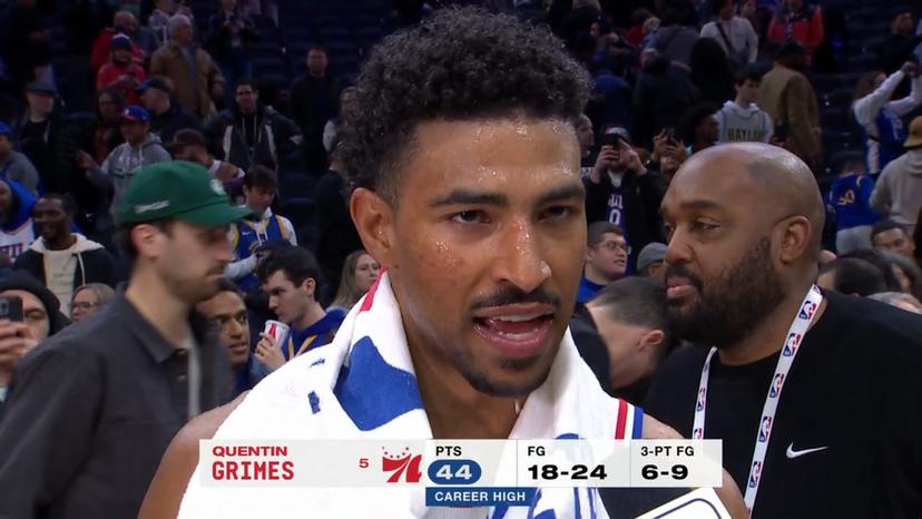 Quentin Grimes signe pour un an aux Sixers... avant un départ en 2026