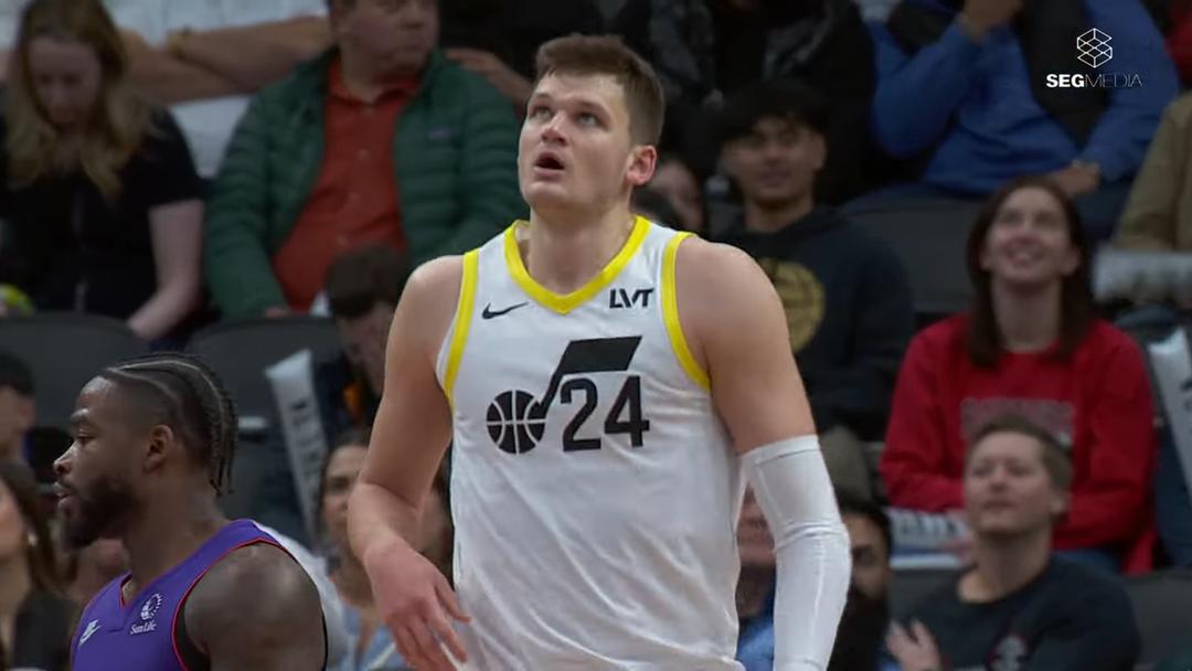 Walker Kessler à Toronto : 18 points, 25 rebonds et 8 contres