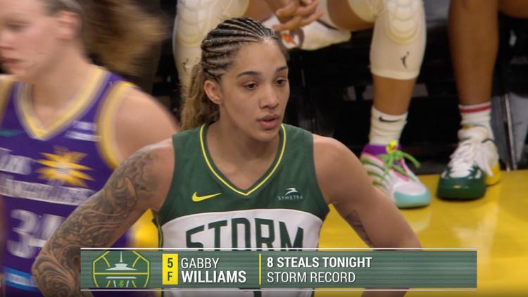 WNBA Awards : Gabby Williams sur le podium du DPOY