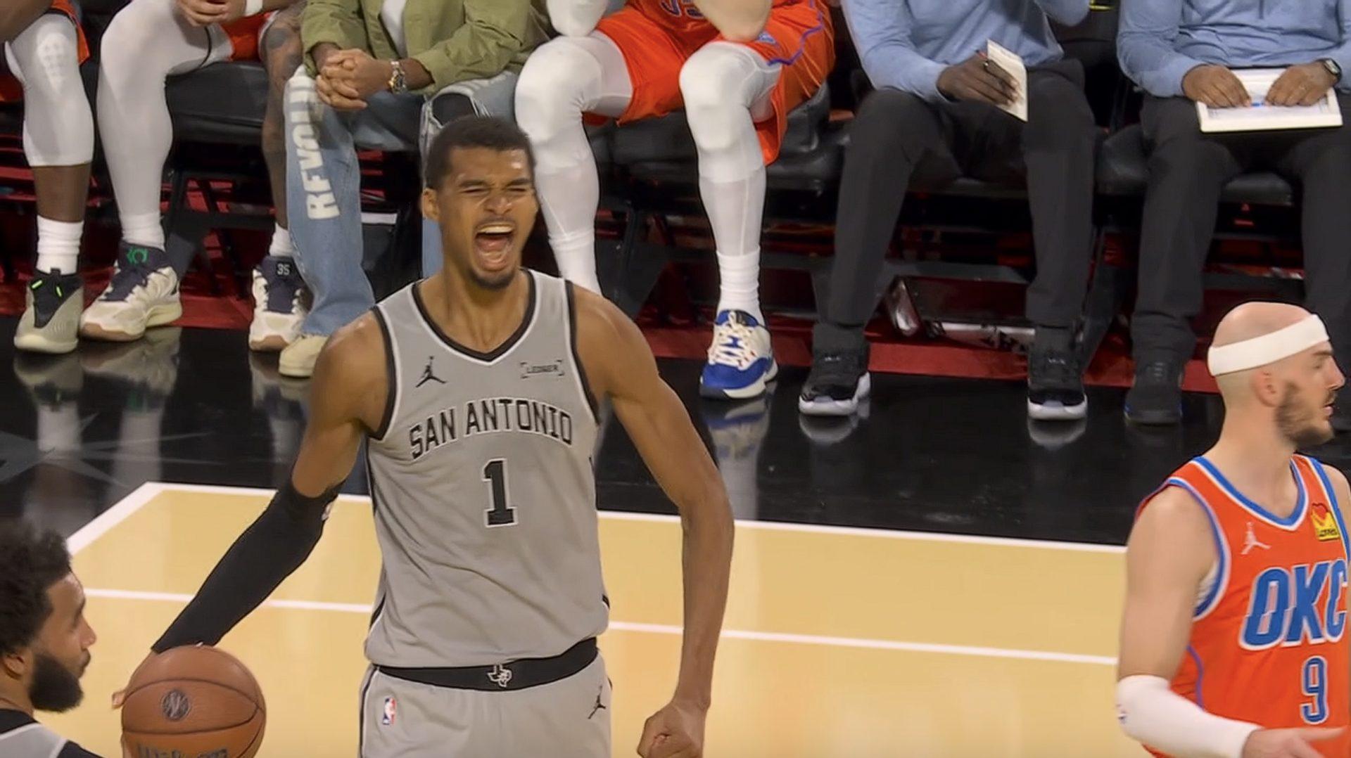 Les Spurs éliminent le Thunder et filent en finale de la NBA Cup