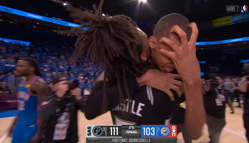 Les notes de Thunder – Spurs (Game 7) : Wemby termine en larmes (de joie)