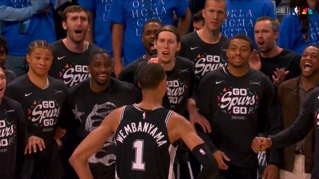 Les Spurs prennent un Game 1 HISTORIQUE, immense Wembanyama