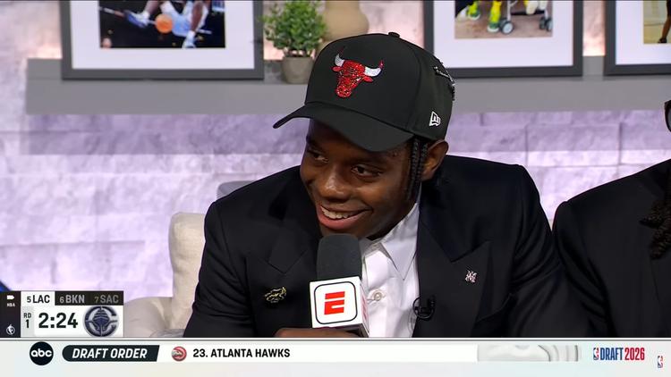 Dans la franchise de Michael Jordan, Caleb Wilson veut devenir le GOAT